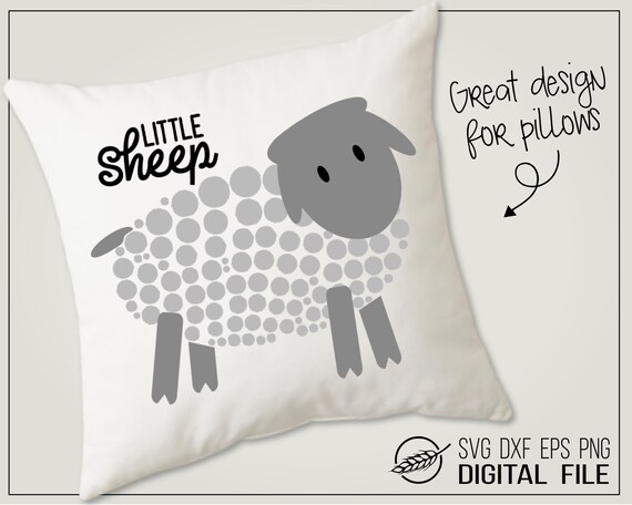 Little Sheep Digital Svg Dxf Eps Png Cut File Kids Children | Etsy