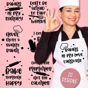Baker Quotes Bundle, Files for Cutting Machines, Instand Download ...