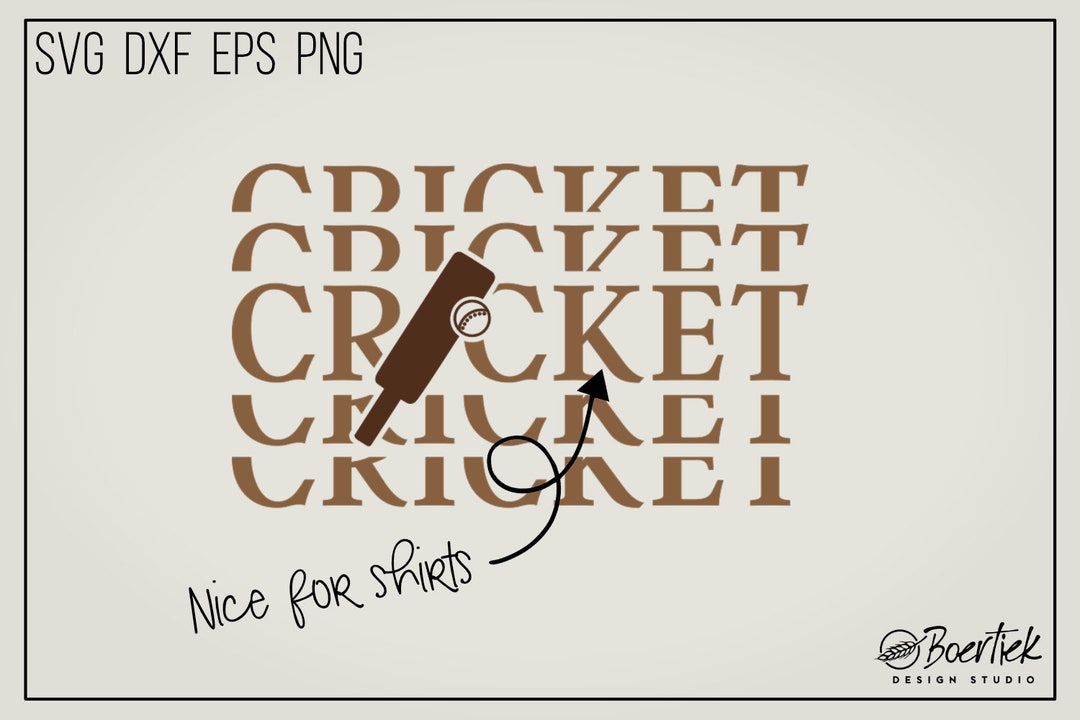 Cricket SVG Cut File - Etsy