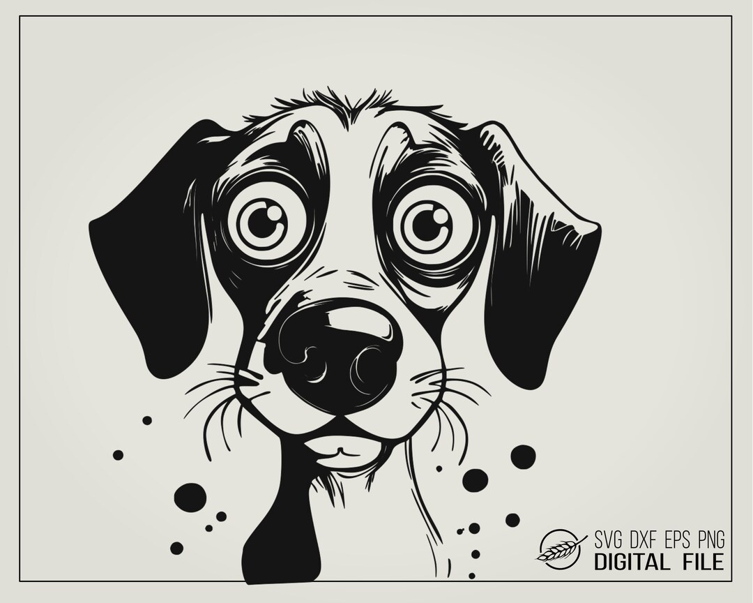 Cute Dog, File for Cutting Machines, Download - Etsy
