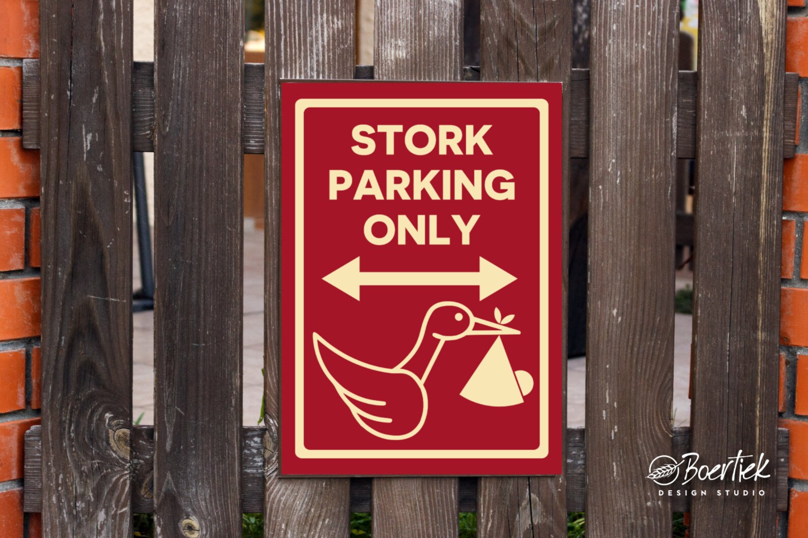 Stork Parking Only, Digital Download Svg Dxf Eps Png Format Cut Files ...