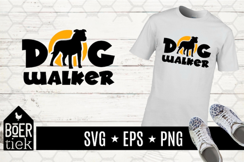 Dog Walker, Cutting File, SVG/EPS/PNG File - Etsy