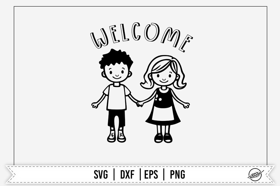 Welcome to School SVG | Back to School Cutting File | Classroom Door ...