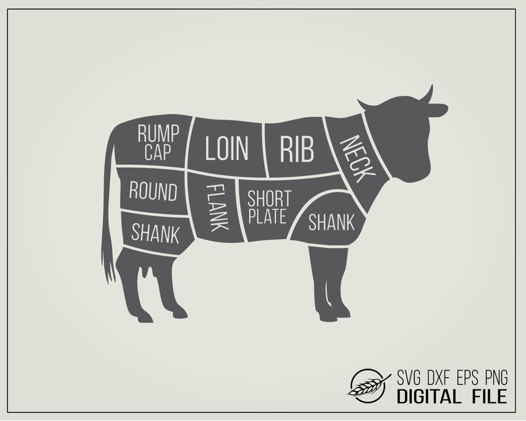 Beef, SVG Cut File - Etsy