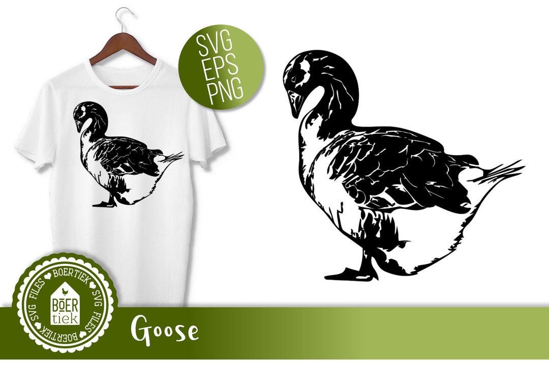 Goose, SVG Cutting File, Farm Animal, Geese - Etsy
