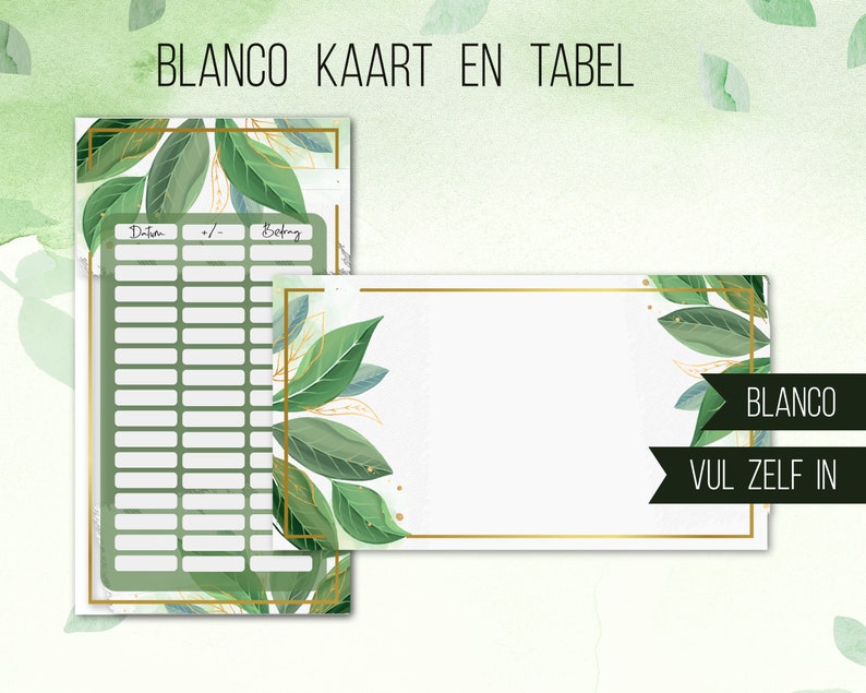 XXL Budget Planner Starter Set PDF Download | Nederlands | Geschikt ...