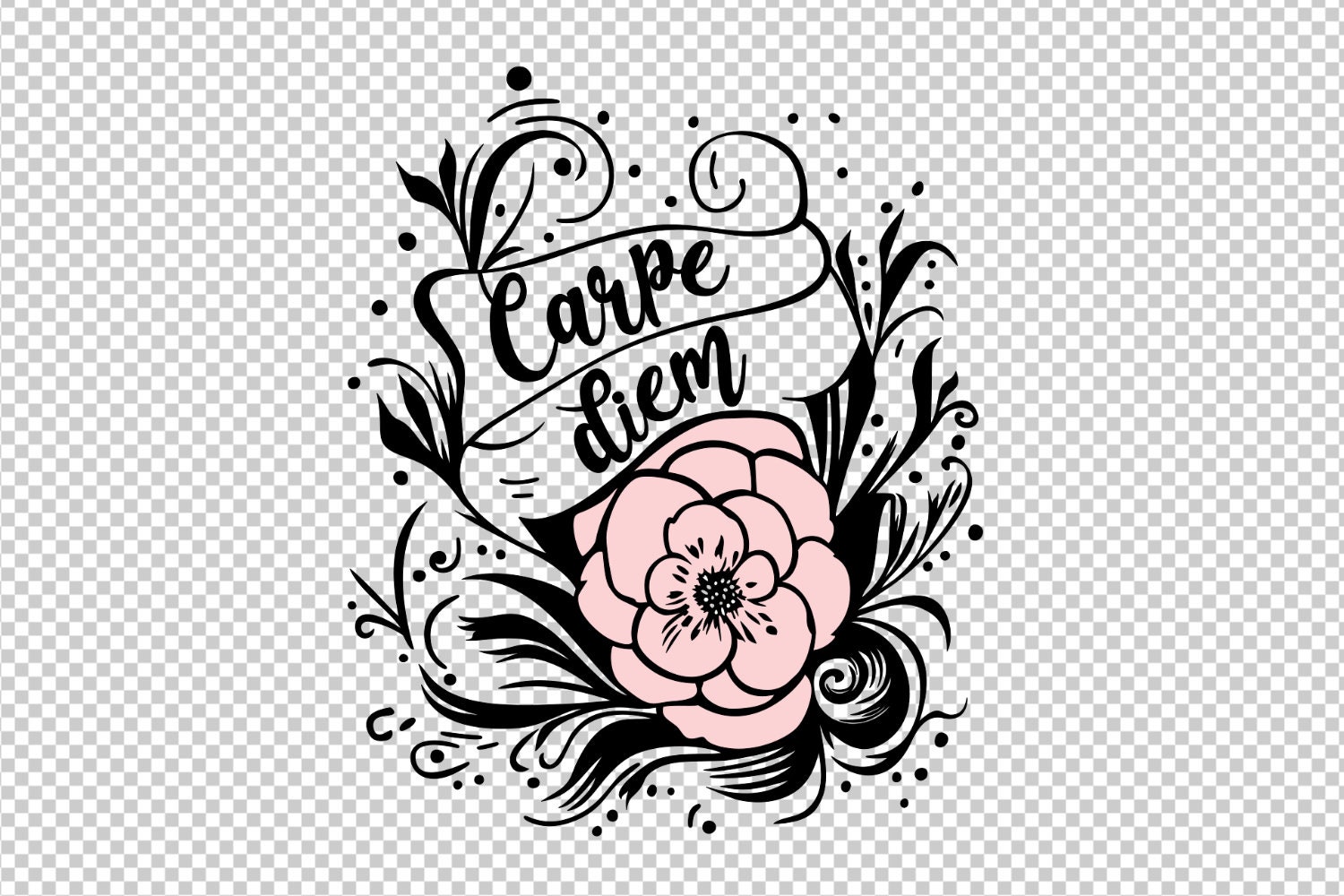 Carpe Diem, File for Cutting Machines, Instant Download - Etsy