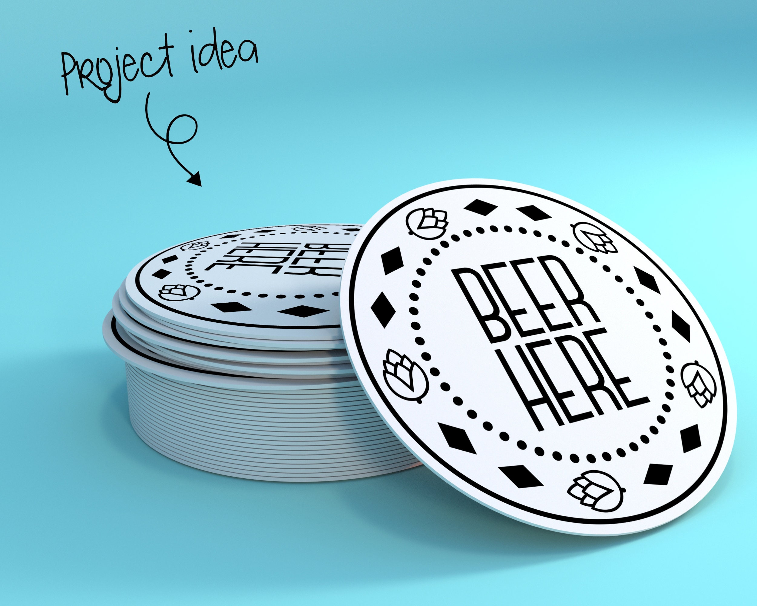 Dingus Batsus, a Dingbat Font for Making Beautiful Round and Oval ...