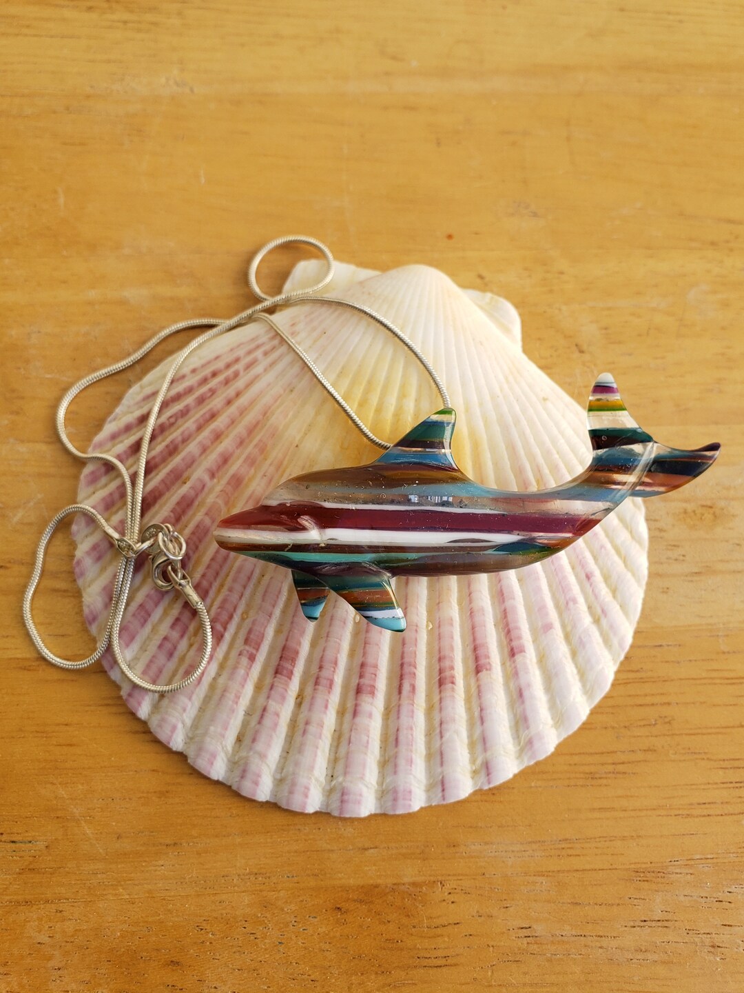 Surfite Dolphin, Rainbow of Beautiful Colors, Handmade With Recycled ...