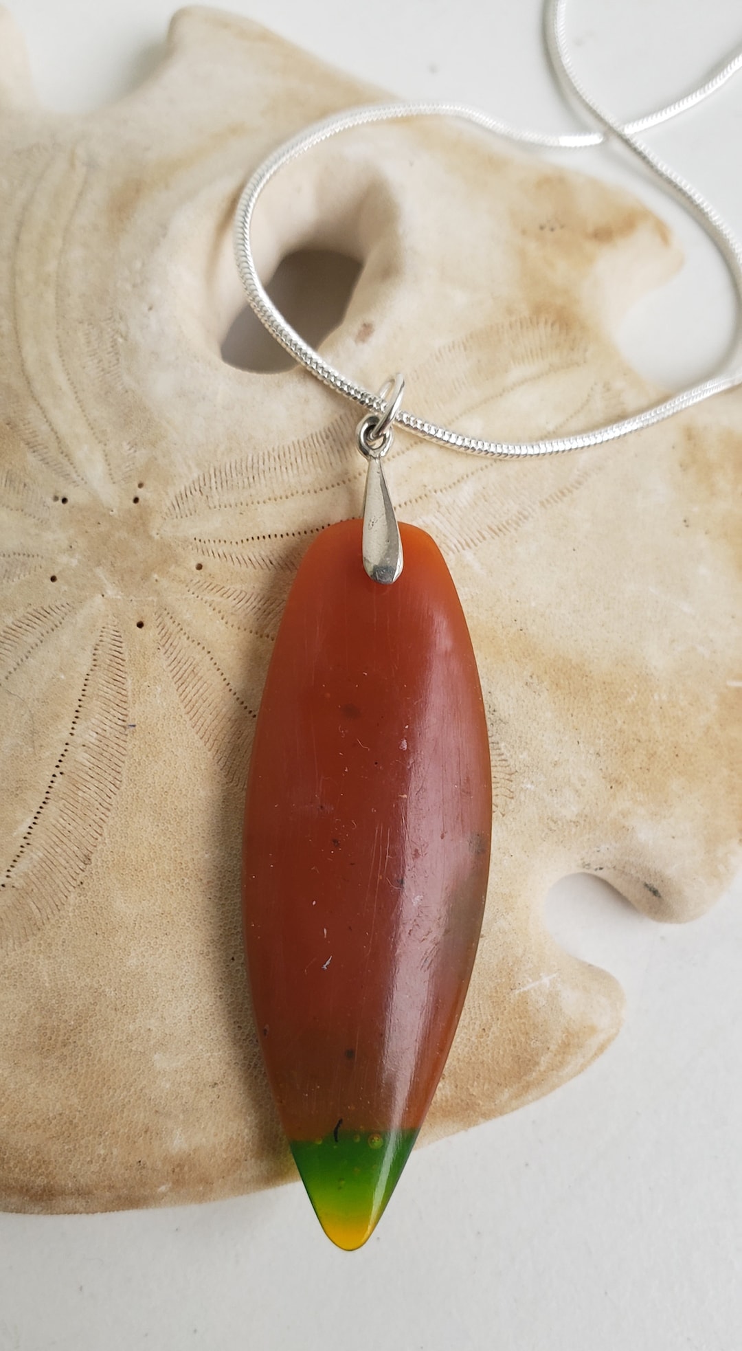 Surfite Pendant Surfboard Necklace, Surf Stone, Surfboard Resin ...