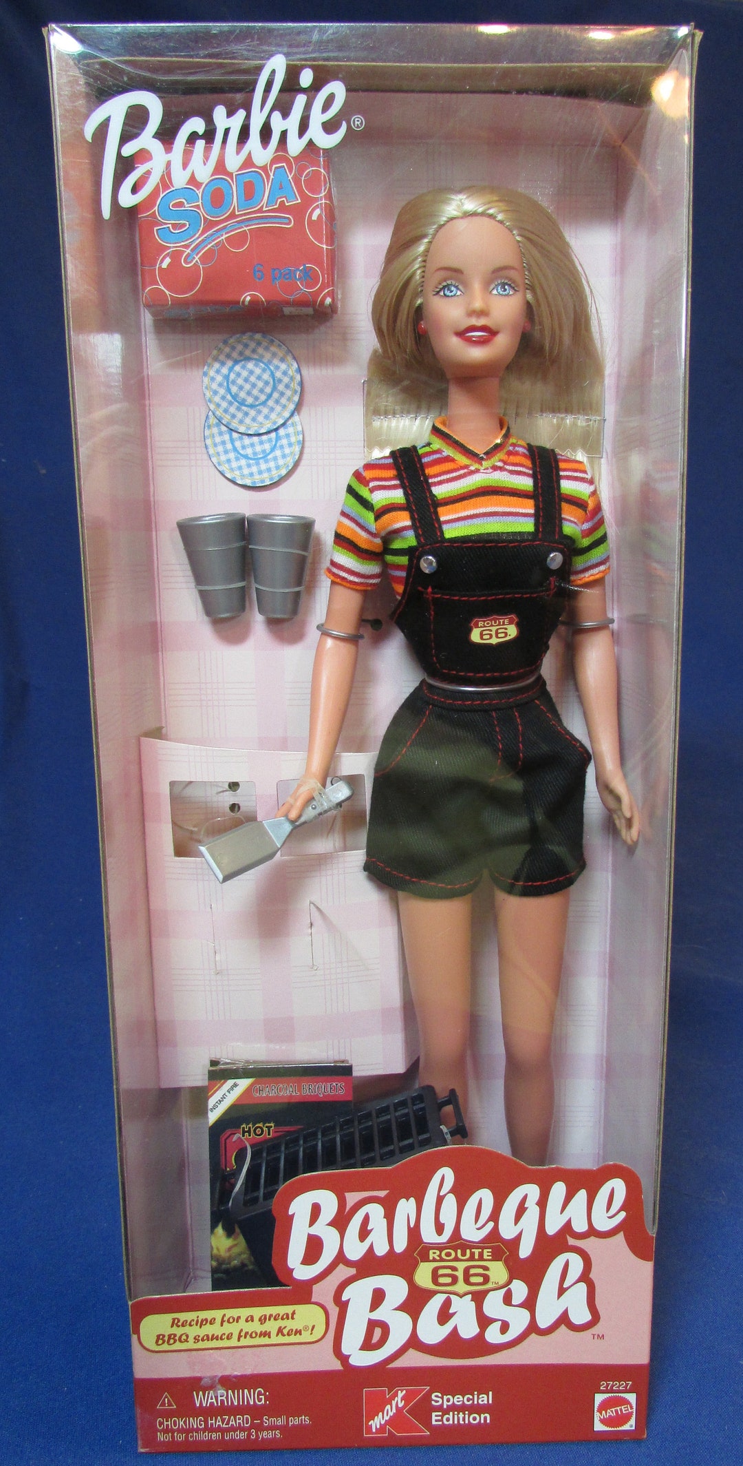Barbie – Barbeque Bash Rt. 66 – K-mart Special Edition – 2000 - NRFB - Etsy