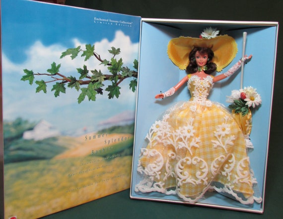Summer Splendor Barbie Doll Enchanted Seasons Coll Ltd - Etsy