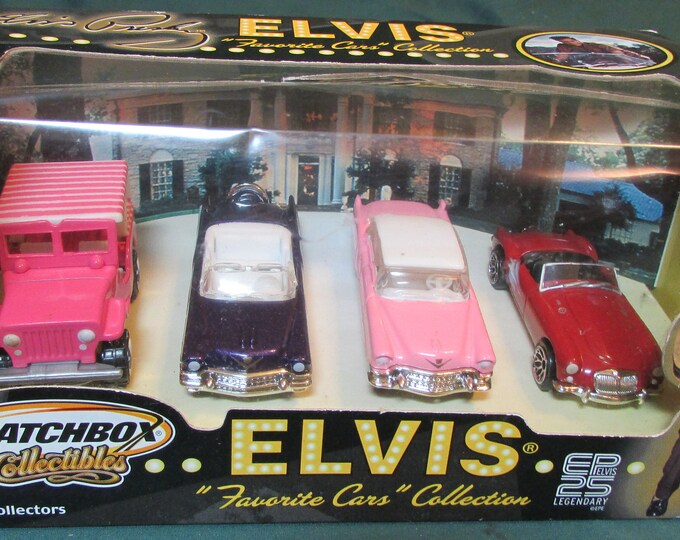 Elvis “ Favorite Cars” Collection – Matchbox Collectibles – 2001 – NRFB ...