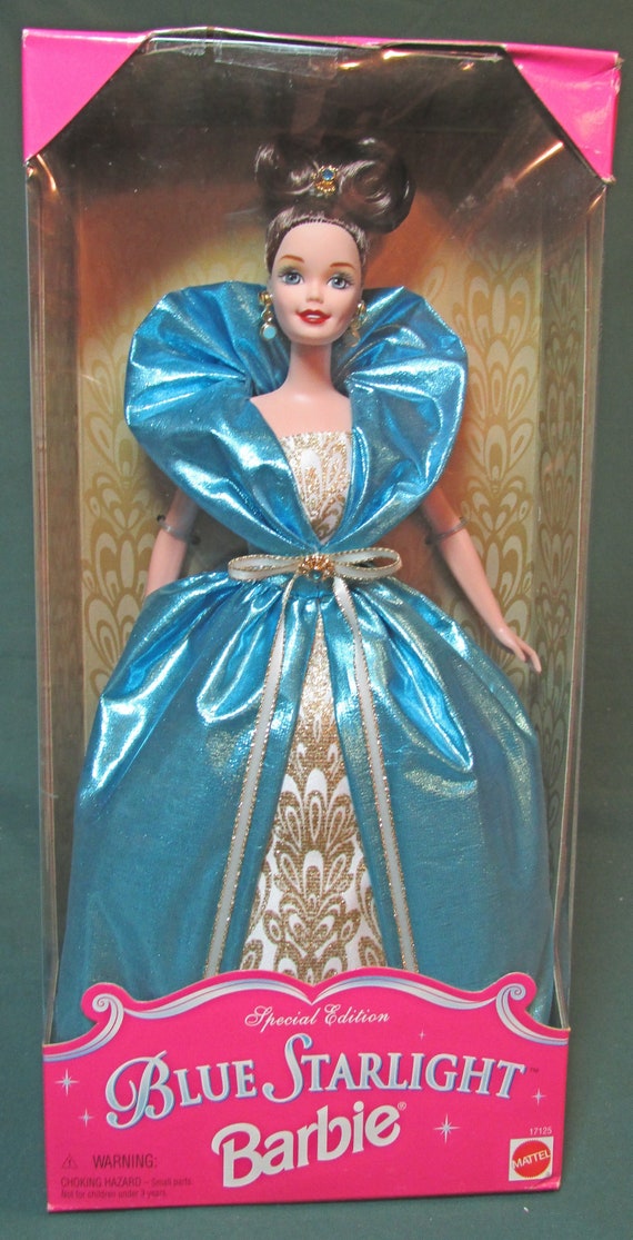 1996 Blue Starlight Barbie Doll Special Edition 17125 - Etsy