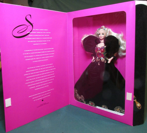 Jeweled Splendor Barbie Doll 1995 NRFB 14061 FAO - Etsy