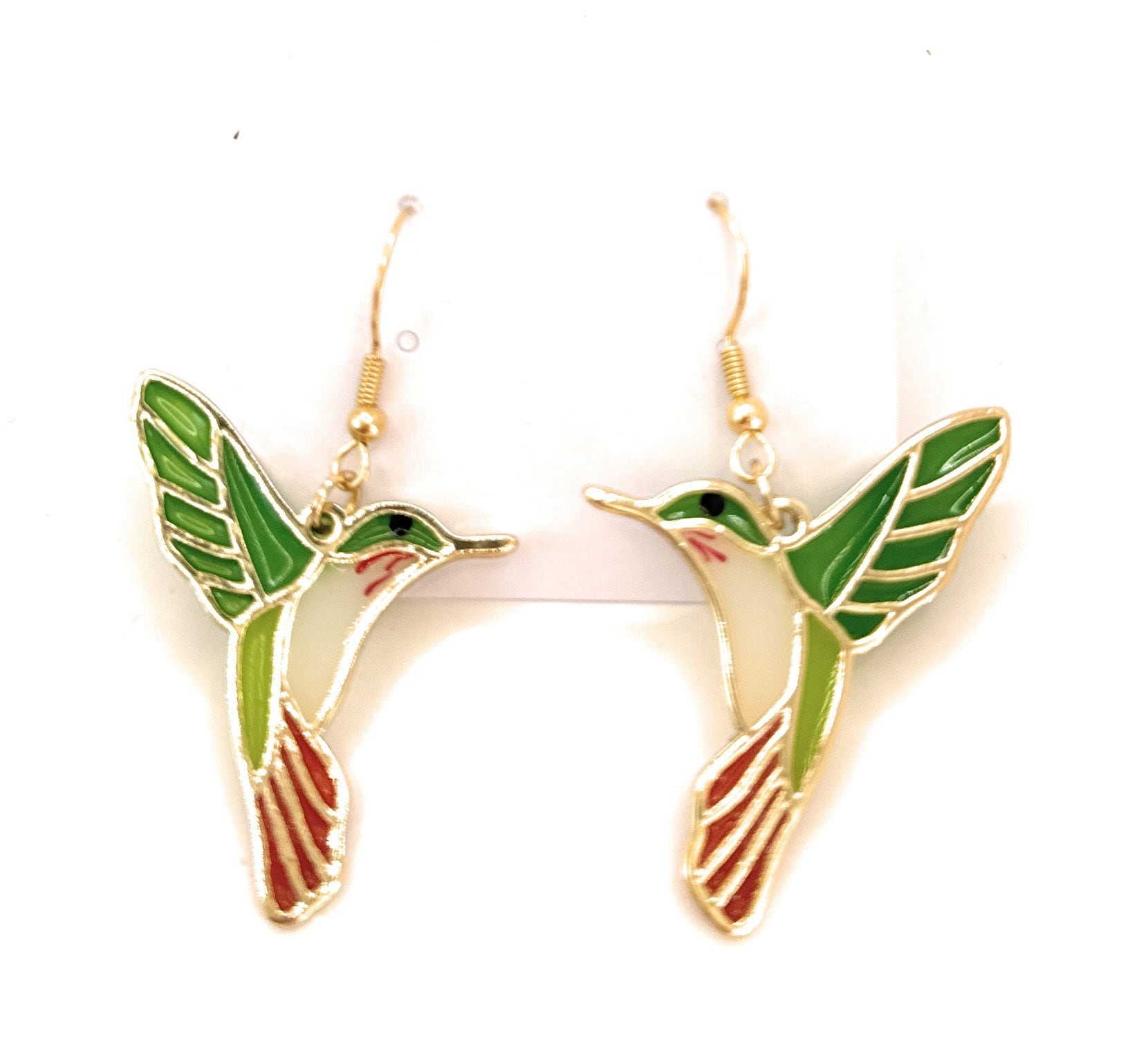 Hummingbird Earrings - Etsy
