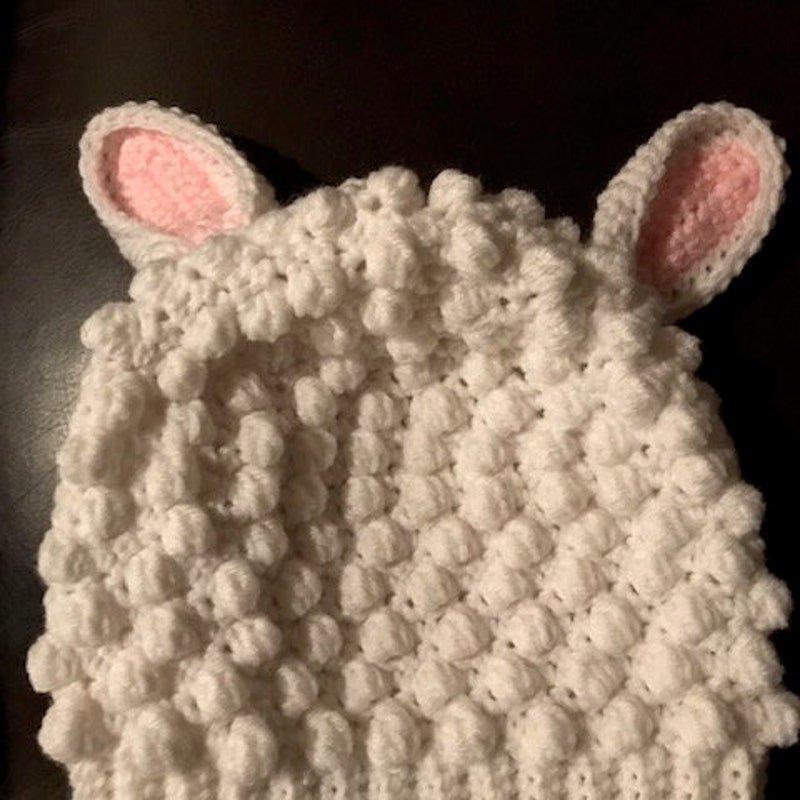 Crochet Lamb Hat - Etsy