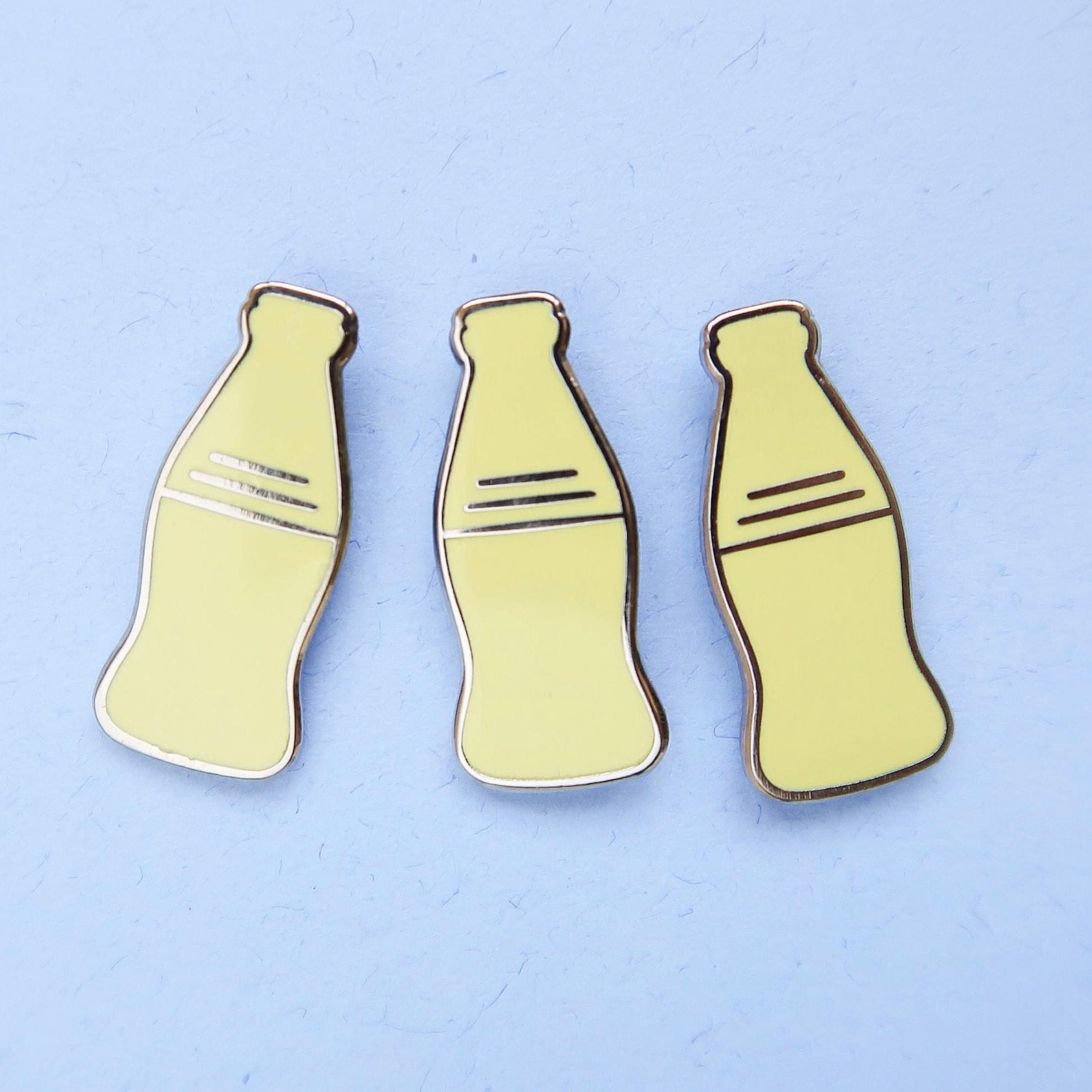 Milk Bottle Sweetie Hard Enamel Pin - Candy Badge - Milkshake Penny ...