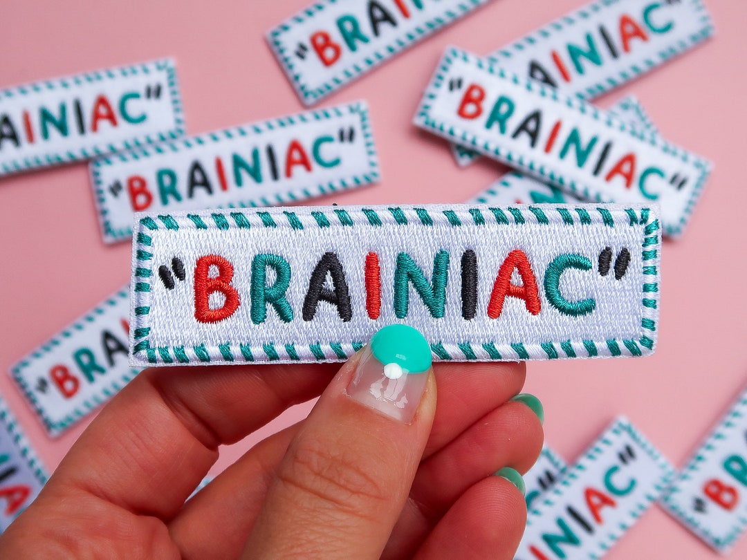 Brainiac - Woodrow - Asteroid City - Iron-on Embroidered Patch - Wes Anderson- Sci-fi/comedy ...