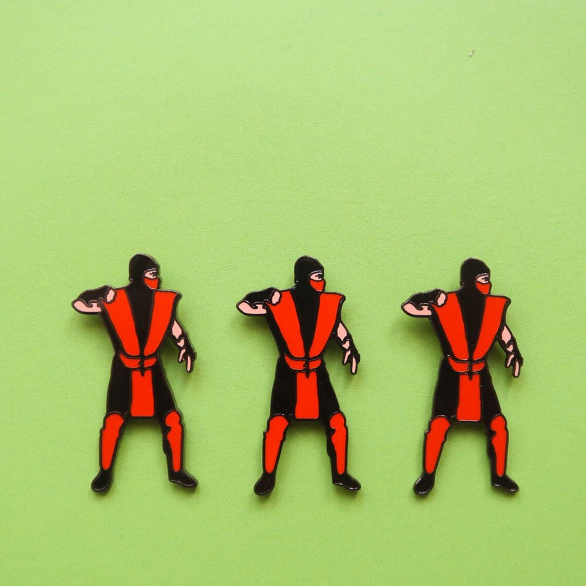 Ermac Mortal Kombat Ninja Hard Enamel Pin Arcade Gaming Badge - Etsy