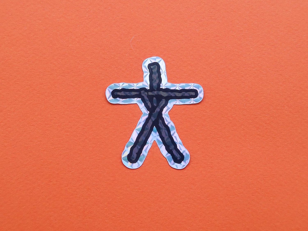The Blair Witch Project Stick Figure Prismatic Holographic Die Cut ...