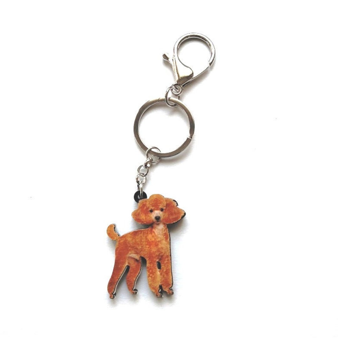 Poodle Keychain - Etsy