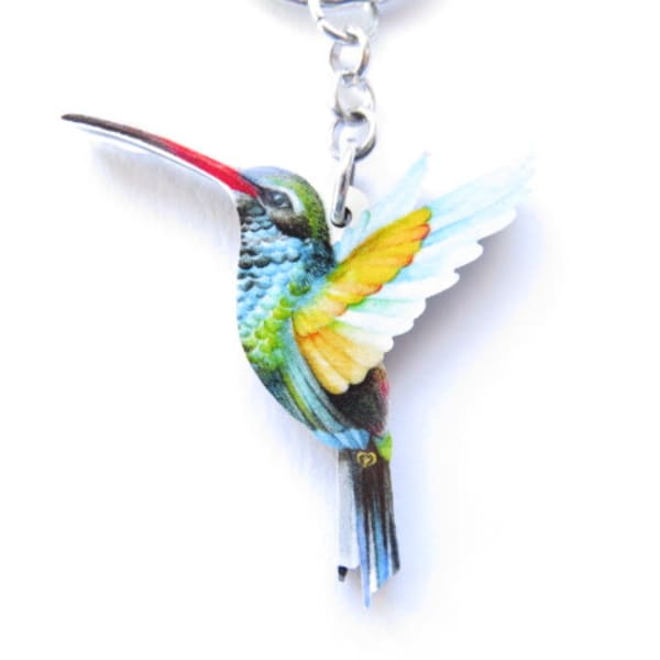 Bird Keyring - Etsy