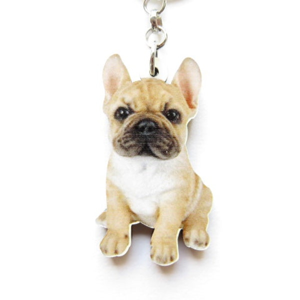 Bulldog Key Chain - Etsy
