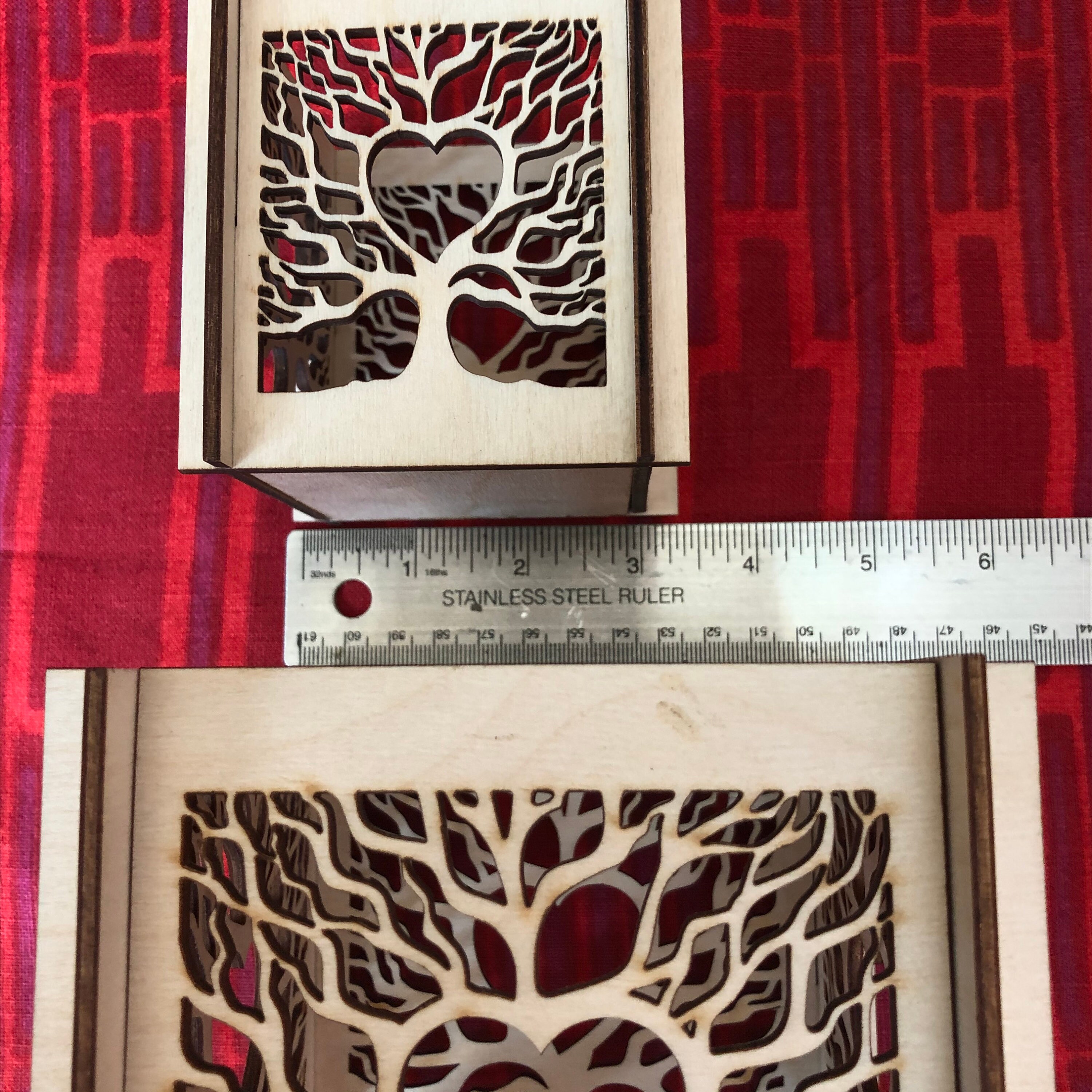 Tree of Life Heart Candle Lantern Two Sizes: 5 or - Etsy
