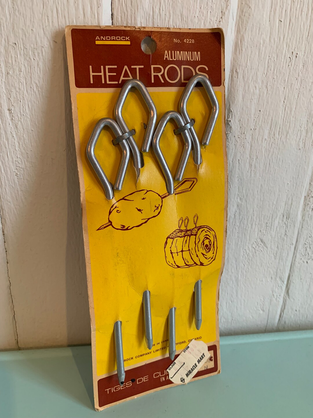VTG Aluminum Heat Rods Meat Kitchen Gadget Cooking Accessory Potatoes ...
