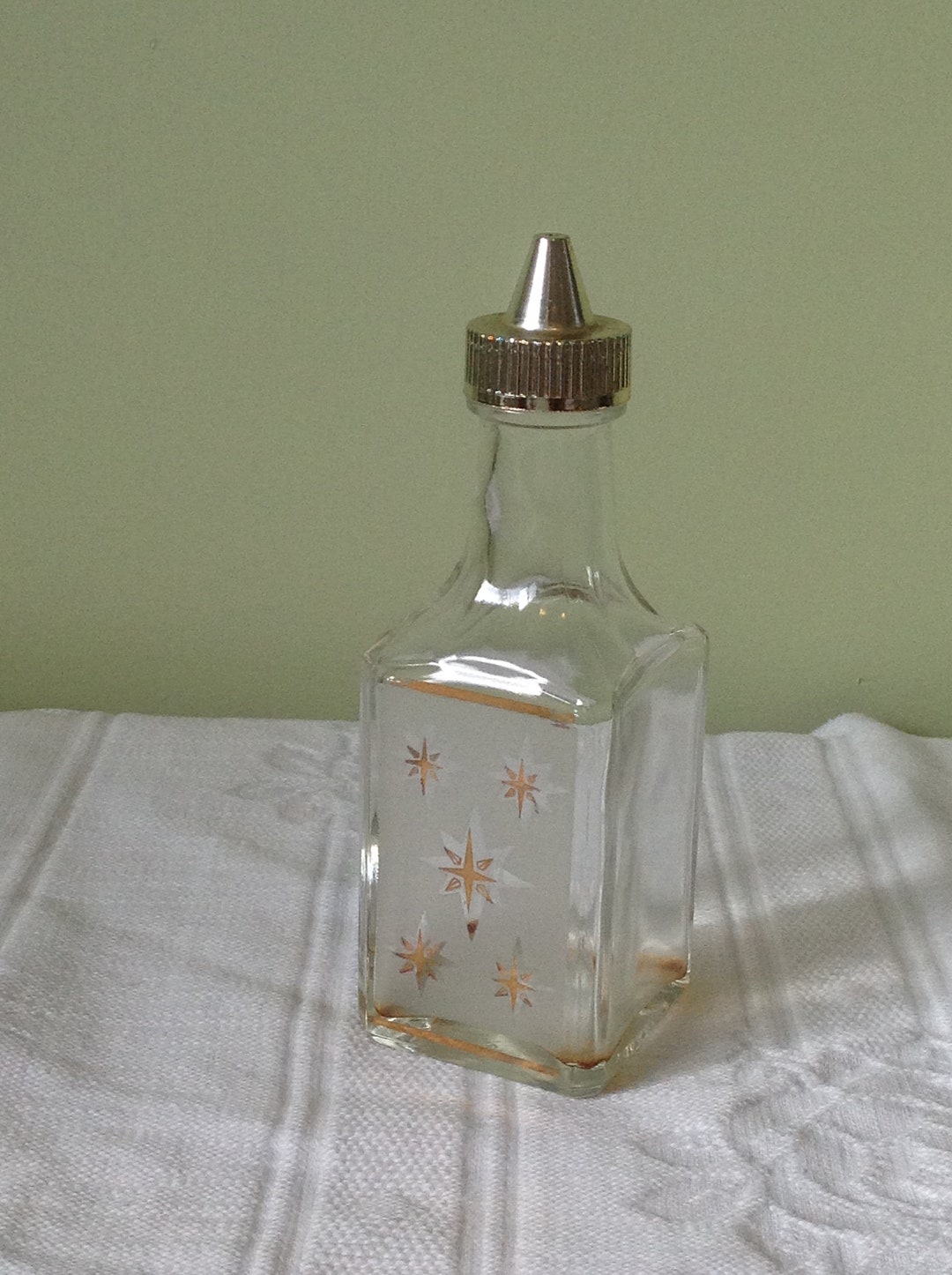 Starbust Vinegar Dispenser Bottle - Star Pattern Vinegar Bottle ...