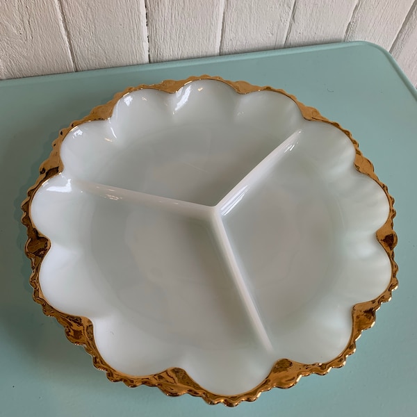 Divided Relish Dish - Etsy