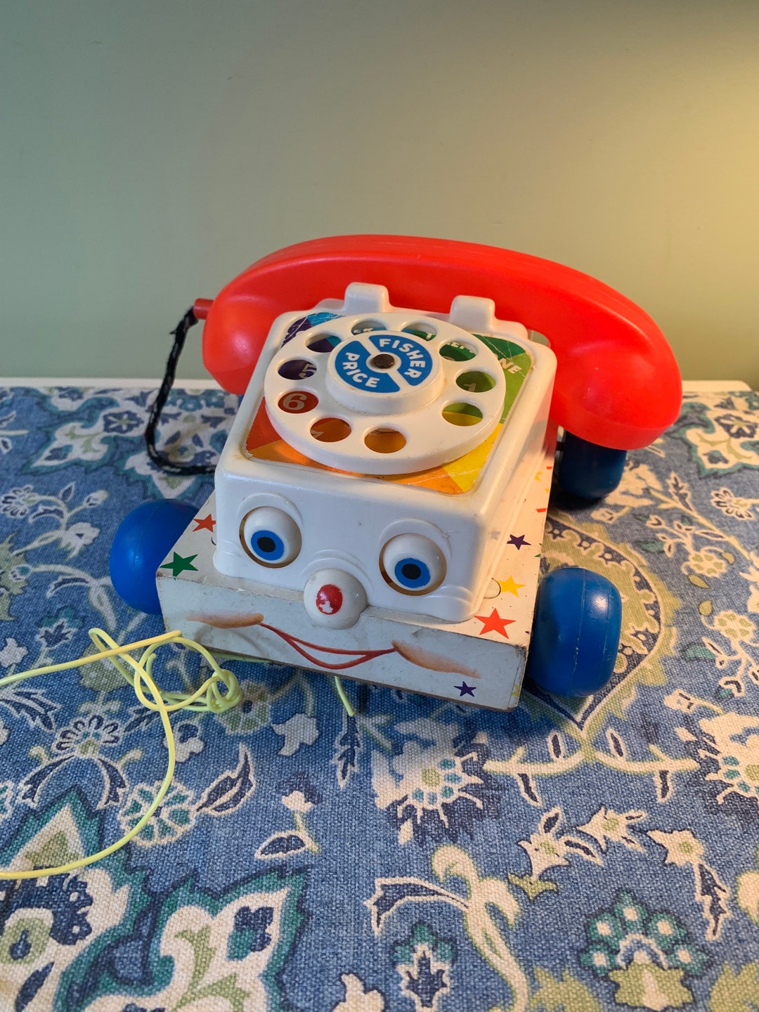 Fisher Price Toys 1961 Chatter Telephone Pull Toy Children Toy Souvenir ...
