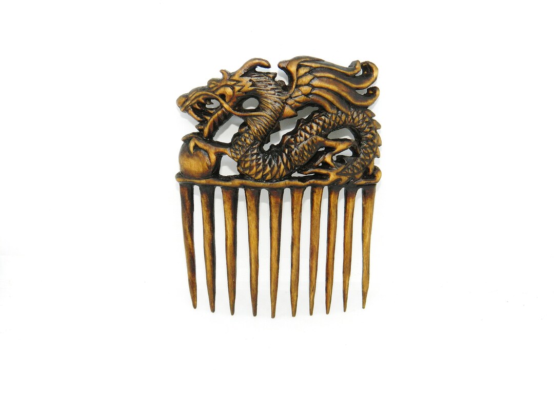 Dragon Hair Comb a Wooden Product a Stylish Accessory a - Etsy Australia