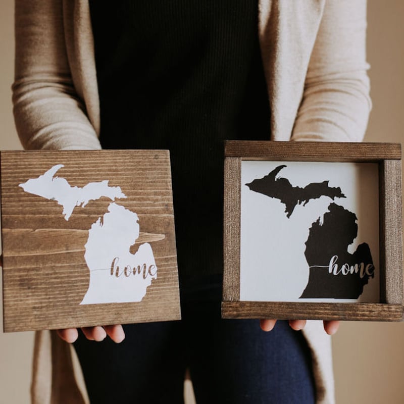 Michigan Home Decor - Etsy