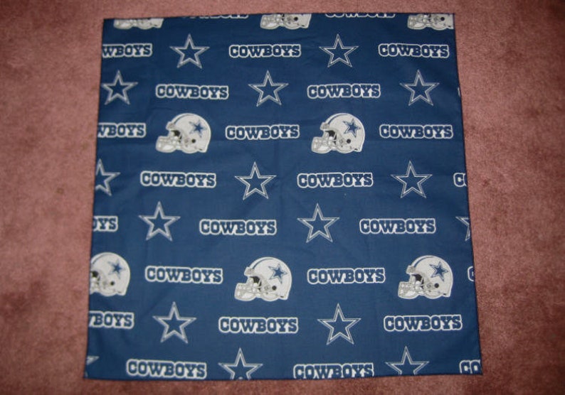 Nfl Dallas Cowboys Head Bandana helmet Version 2 Sizes Offered - Etsy