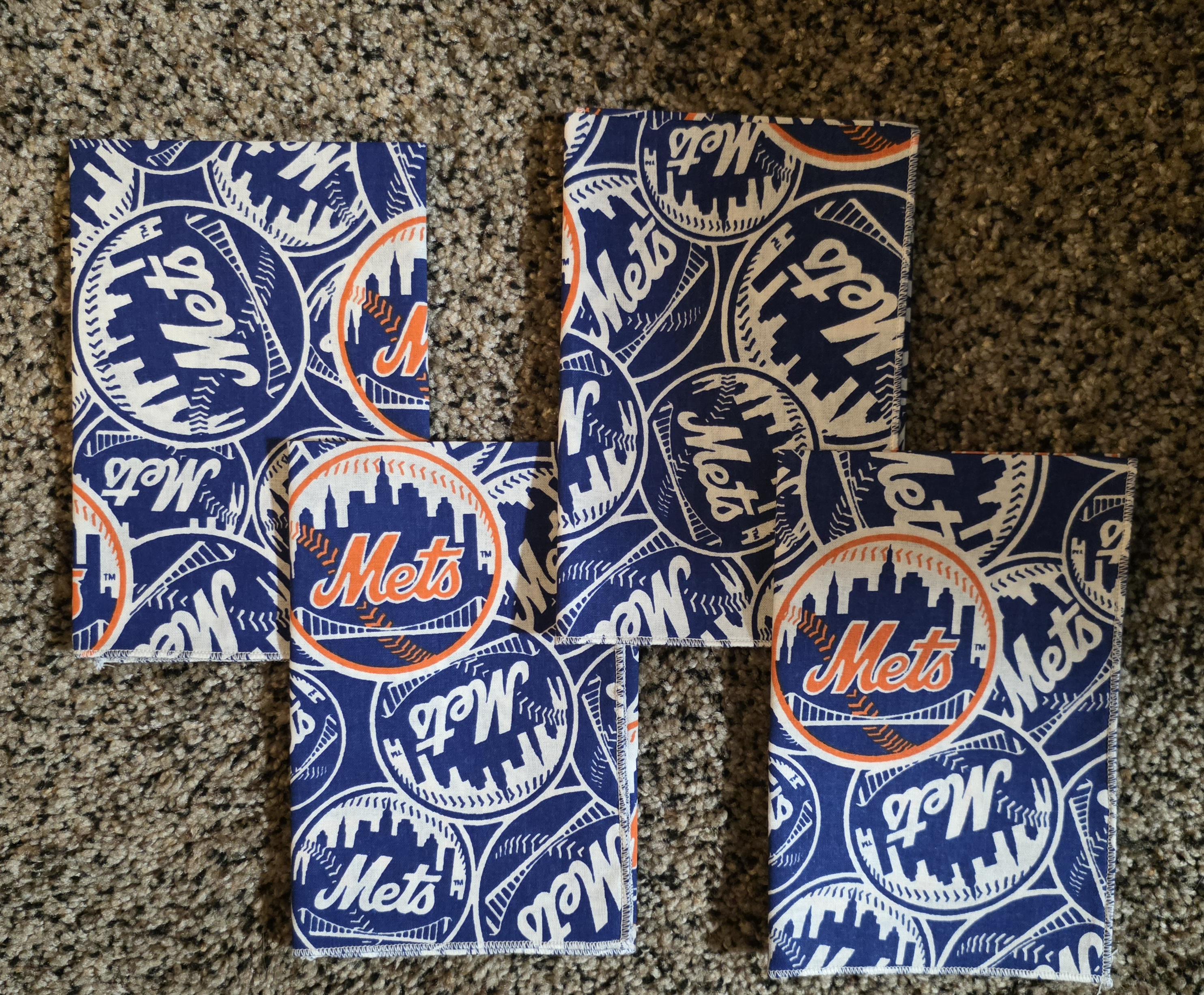 NFL / MLB "4" Pack Pocket Handkerchiefs [novelty]--- Choose Your Team ...