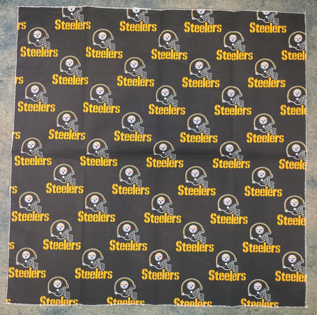 NFL Pittsburgh STEELERS Head Bandana Black ~~ 2 Sizes Offered L & XL - Etsy