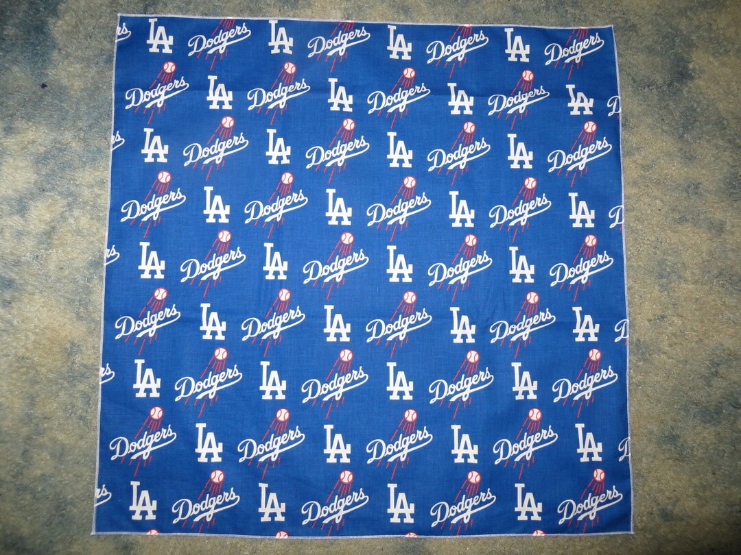 MLB Los Angeles Dodgers Baseball Head Bandana 2 Sizes Offered - Etsy