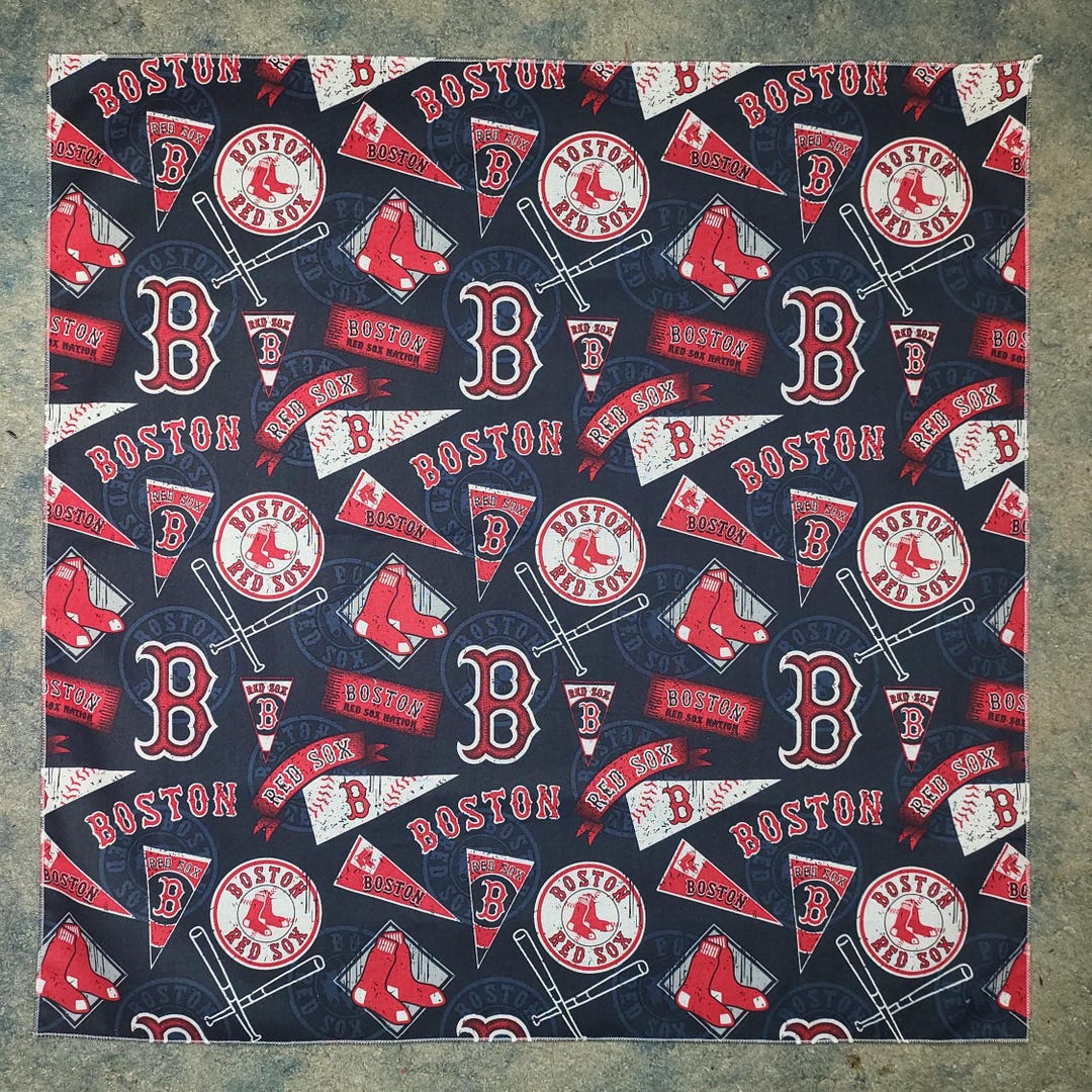 MLB Boston Red Sox Baseball [vintage Pattern] Head Bandana 2 Sizes ...