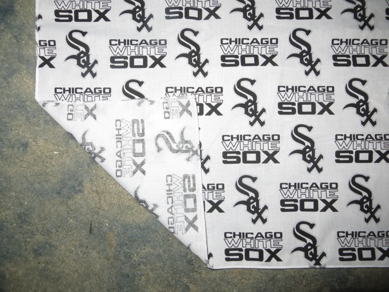 MLB Chicago White Sox Baseball Head Bandana / Cheering Cloth ~ 2 Sizes ...