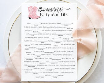 Western Mad Libs - Etsy