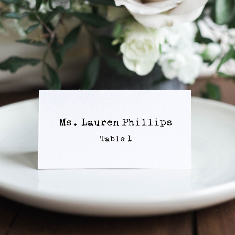 Fancy Place Cards - Etsy