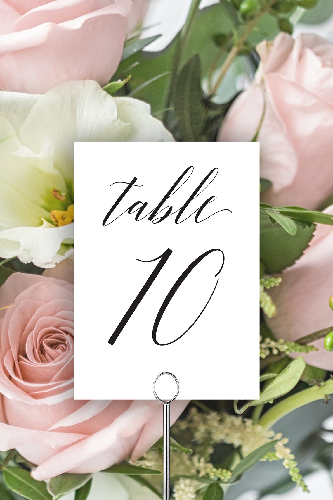 Table Numbers Wedding Table Numbers Printable Classic - Etsy