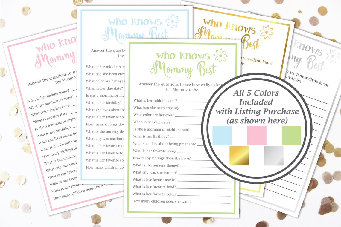 Baby Book Pictionary Game Baby Shower Emoji Game Flower - Etsy