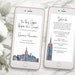 Big Apple Bachelorette Party Pink Electronic Invitation - Etsy