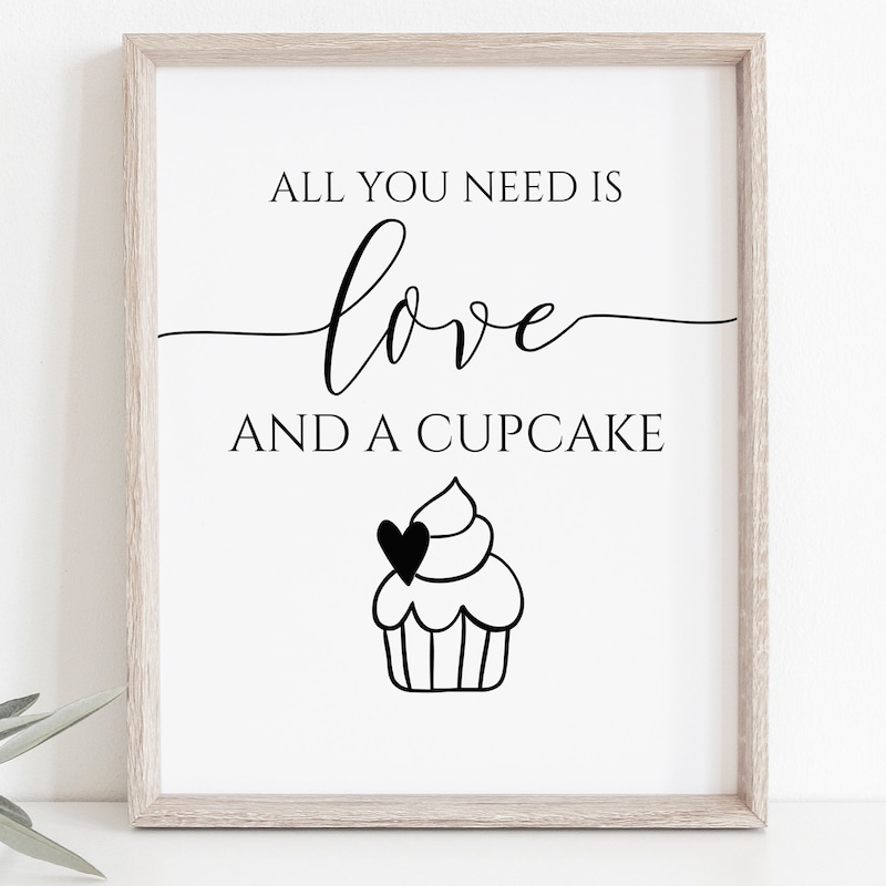 Cupcakes Sign - Etsy