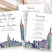 The Big Apple Bachelorette Party Invitation Template, NYC Art Design ...