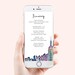 Big Apple Bachelorette Party Pink Electronic Invitation - Etsy