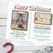 Retro Christmas Letter Template, Christmas Card Year Highlights ...